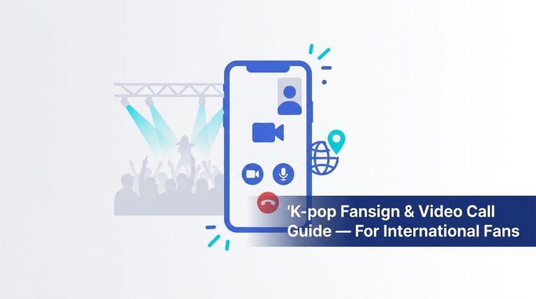 K-pop Fansign Entry from Overseas: 2026 International Fan Guide